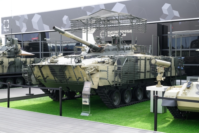 Russian Troops Receive BMP-3 IFVs with Enhanced Electronic Warfare ...