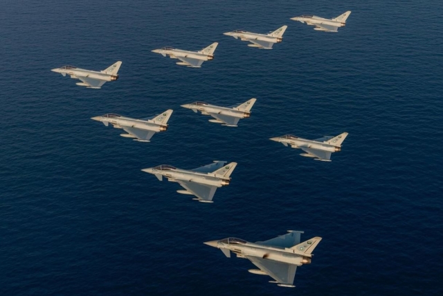 Eurofighter to Receive New AI-Driven Electronic Warfare System under ...