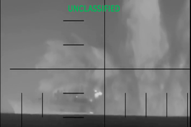 U.S. Navy’s USS Charlotte Los Angeles-class Submarine Sank Iranian Warship